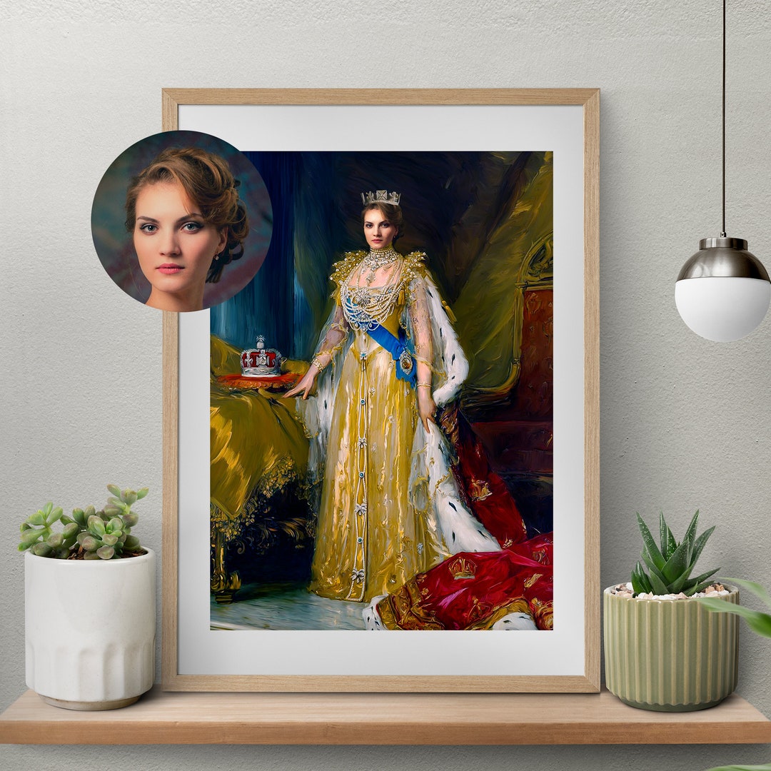 Queen Elizabeth | Renaissance Portrait | Custom Human Portrait ...
