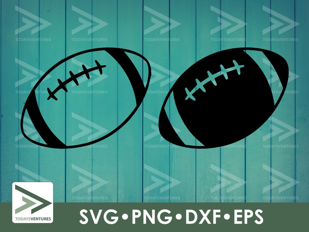 Football SVG Football Outline Svg Sports Svg Foot Ball - Etsy UK