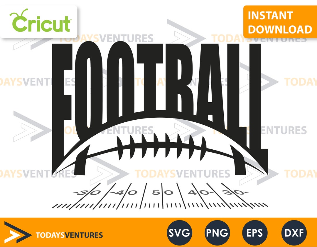 Football SVG Football Field SVG Football Ball SVG Football - Etsy