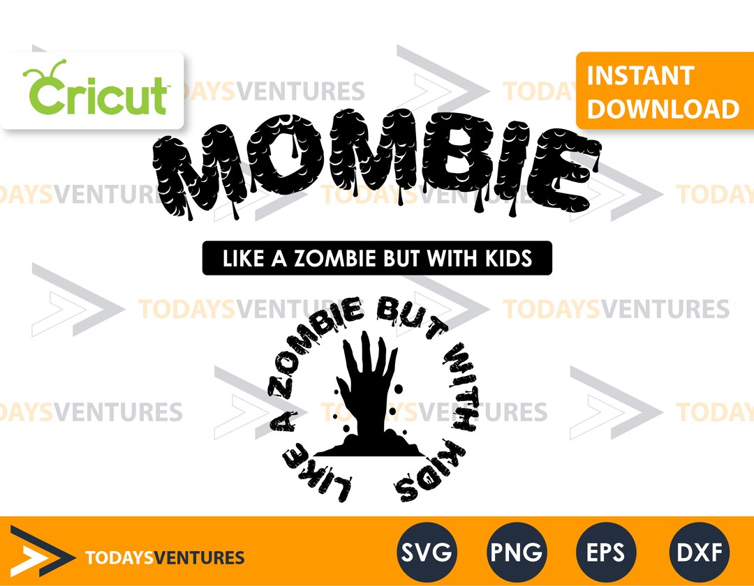 Mombie Svg Png Funny Mom Halloween Svg Monster Svg Spooky - Etsy