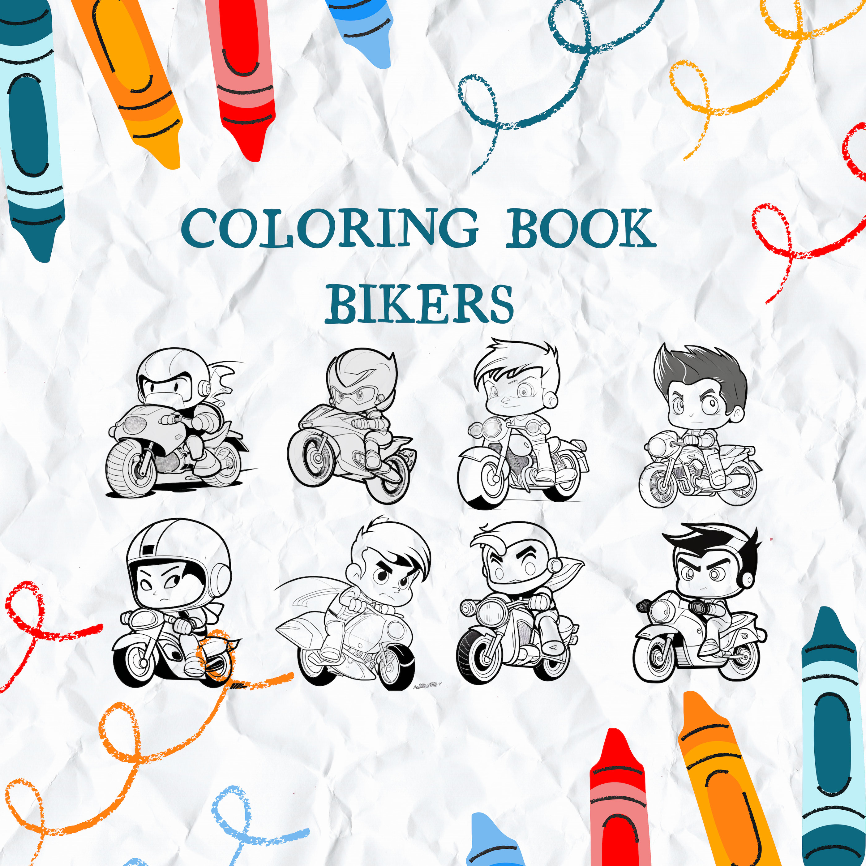 Coloring Book: Kids Coloring Book, Printable Coloring Pages, Kids ...