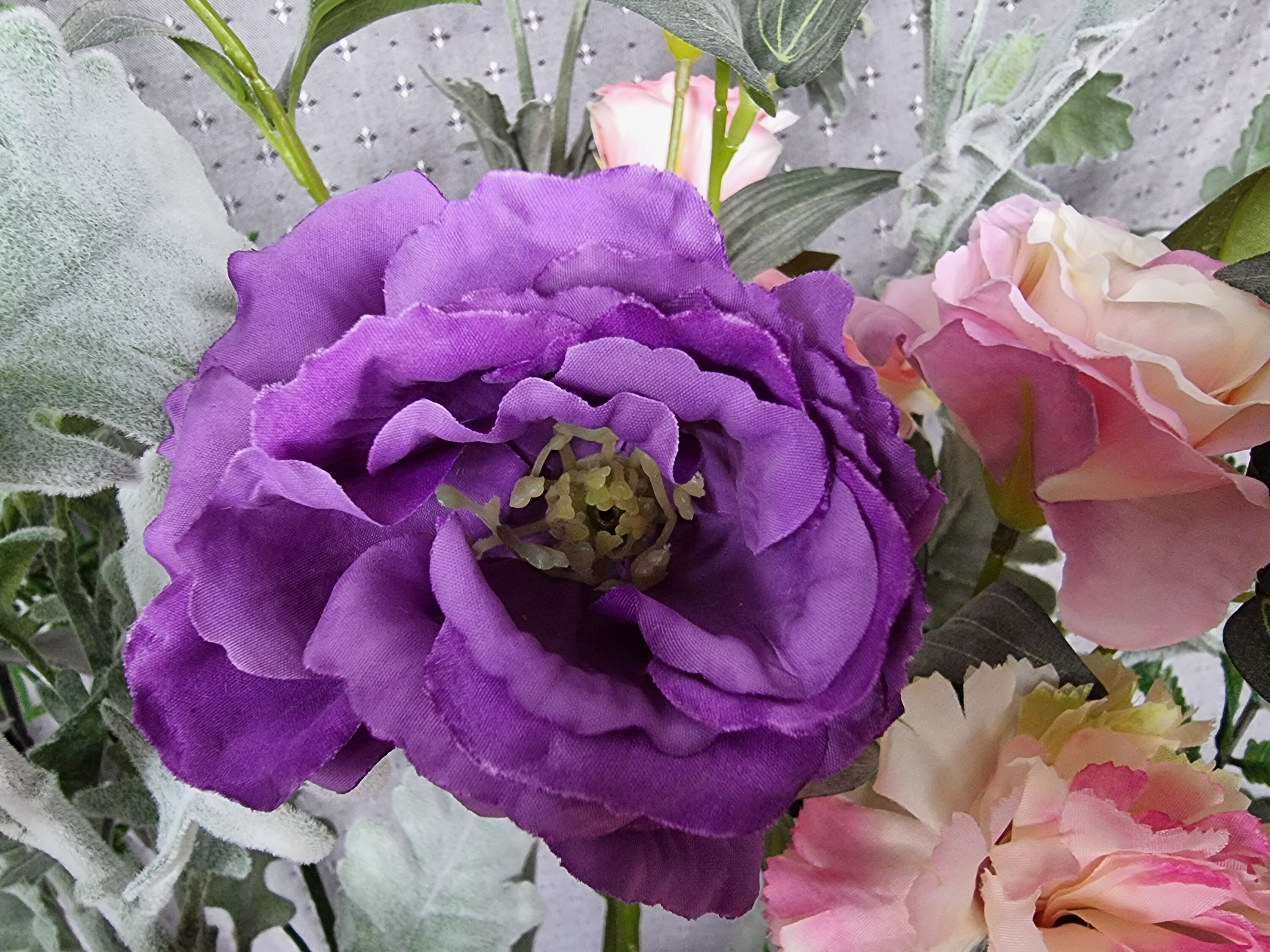 Artificial Silk Floral Display - Etsy