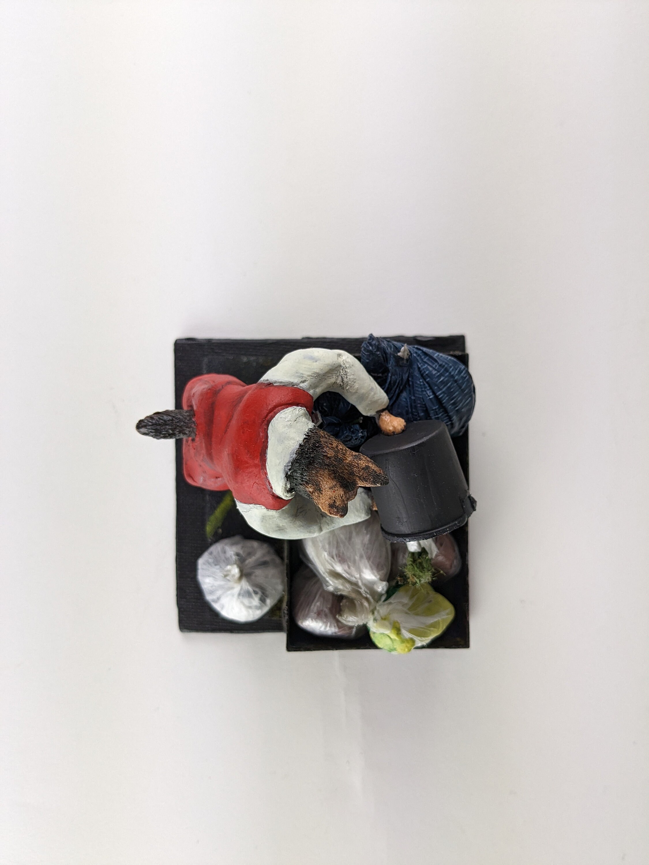 Dog Diorama Model the Remains of the Day - Etsy