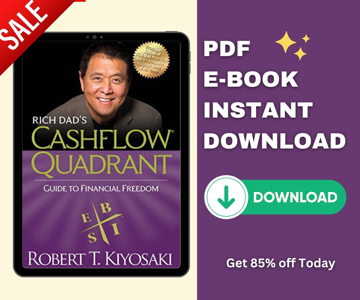 Rich Dad's Cashflow Quadrant Guide to Financial Freedom - Etsy