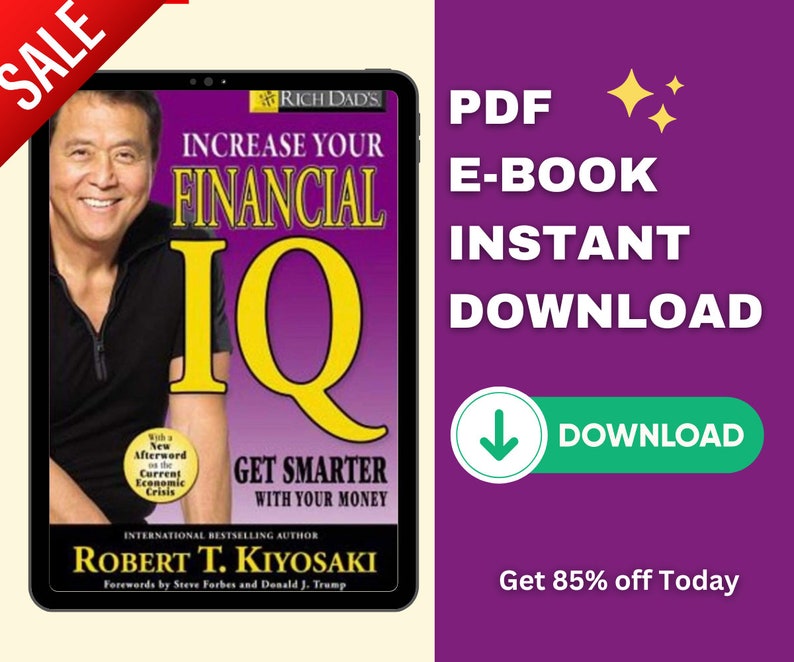 Rich Dad's Increase Your Financial IQ by Robert Kiyosaki - Etsy