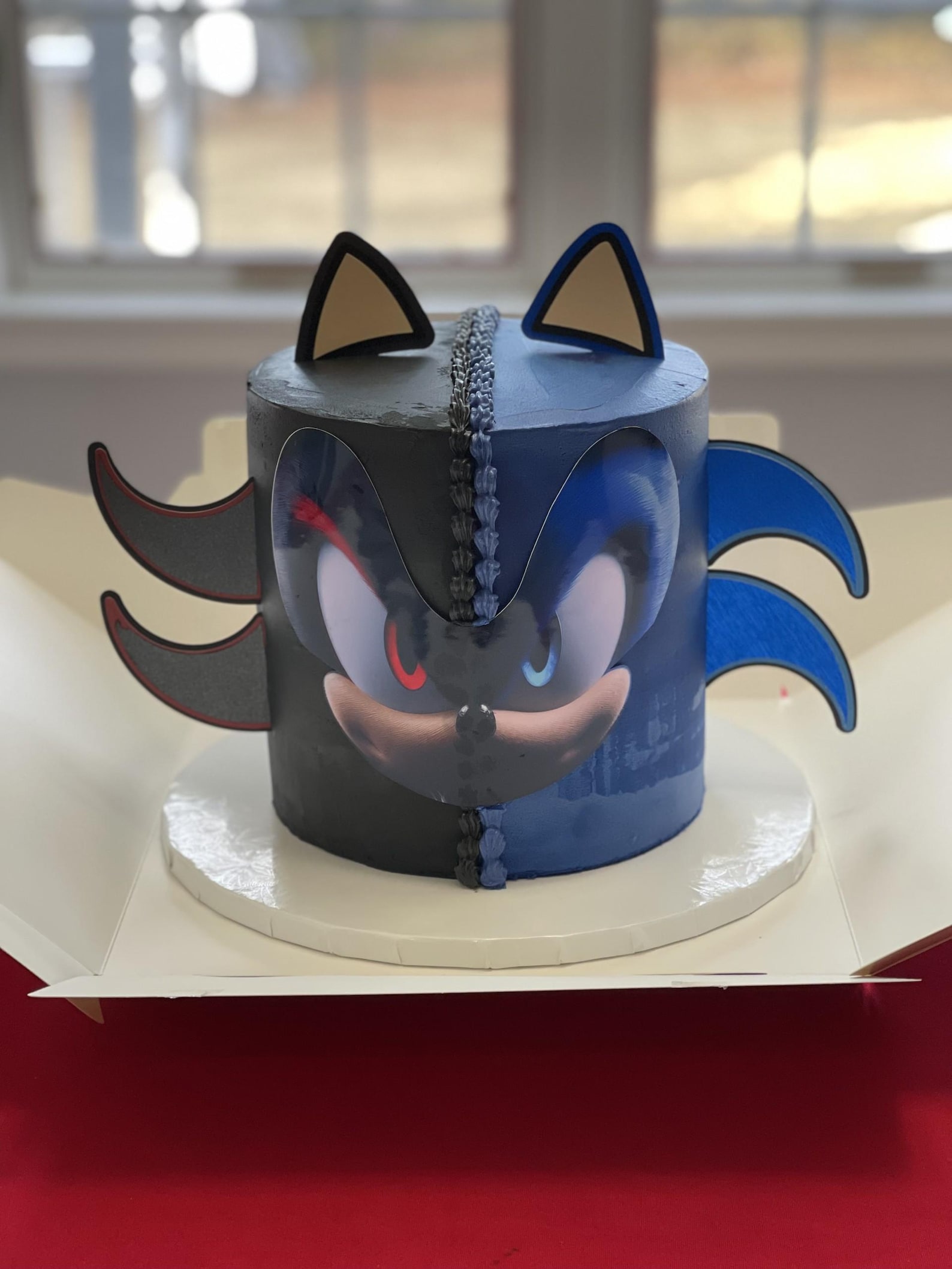 Sonic/shadow Cake Topper - Etsy