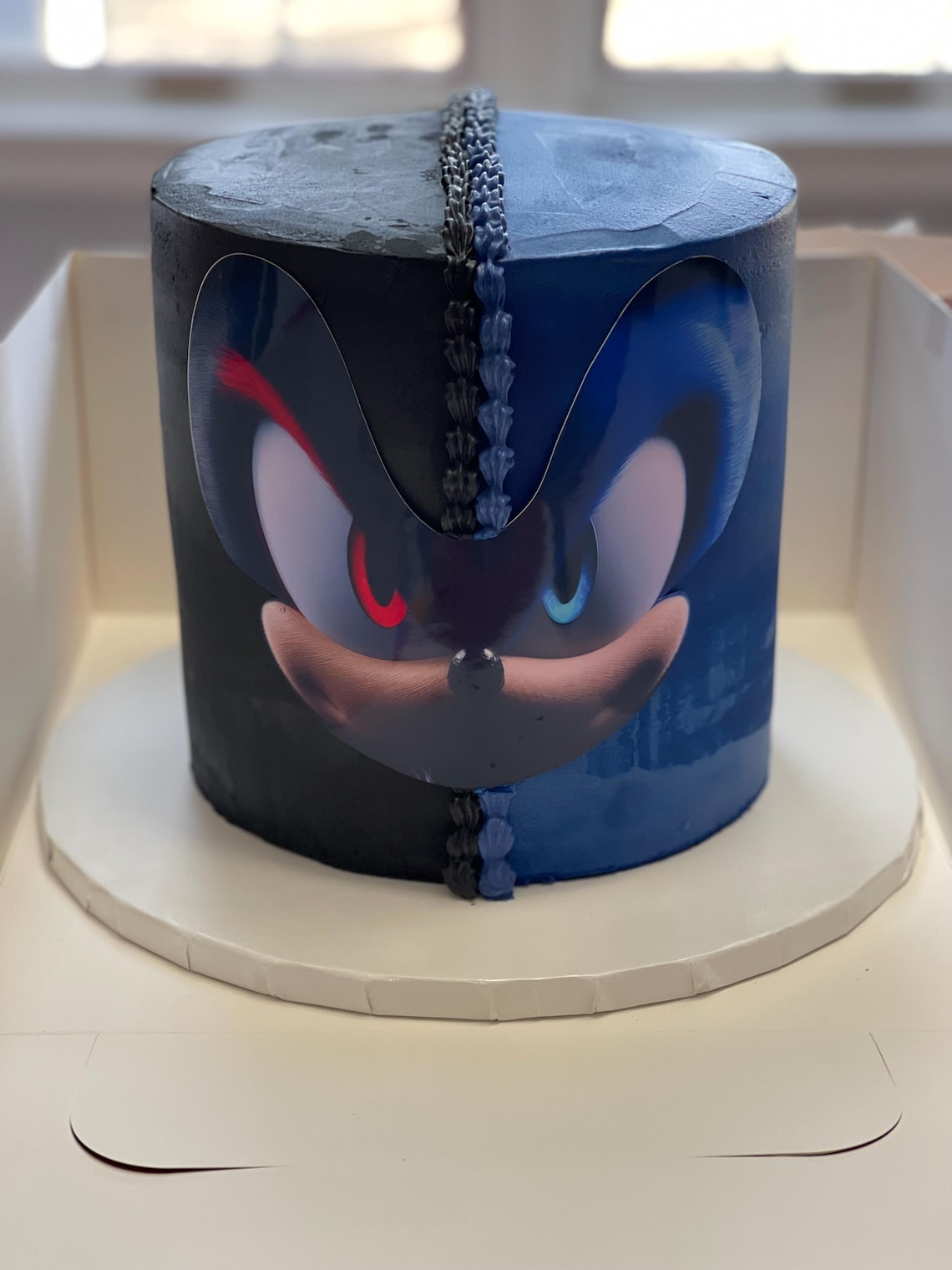 Sonic/shadow Cake Topper - Etsy