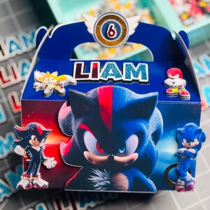 Sonic Vs. Shadow Gable Box - Etsy