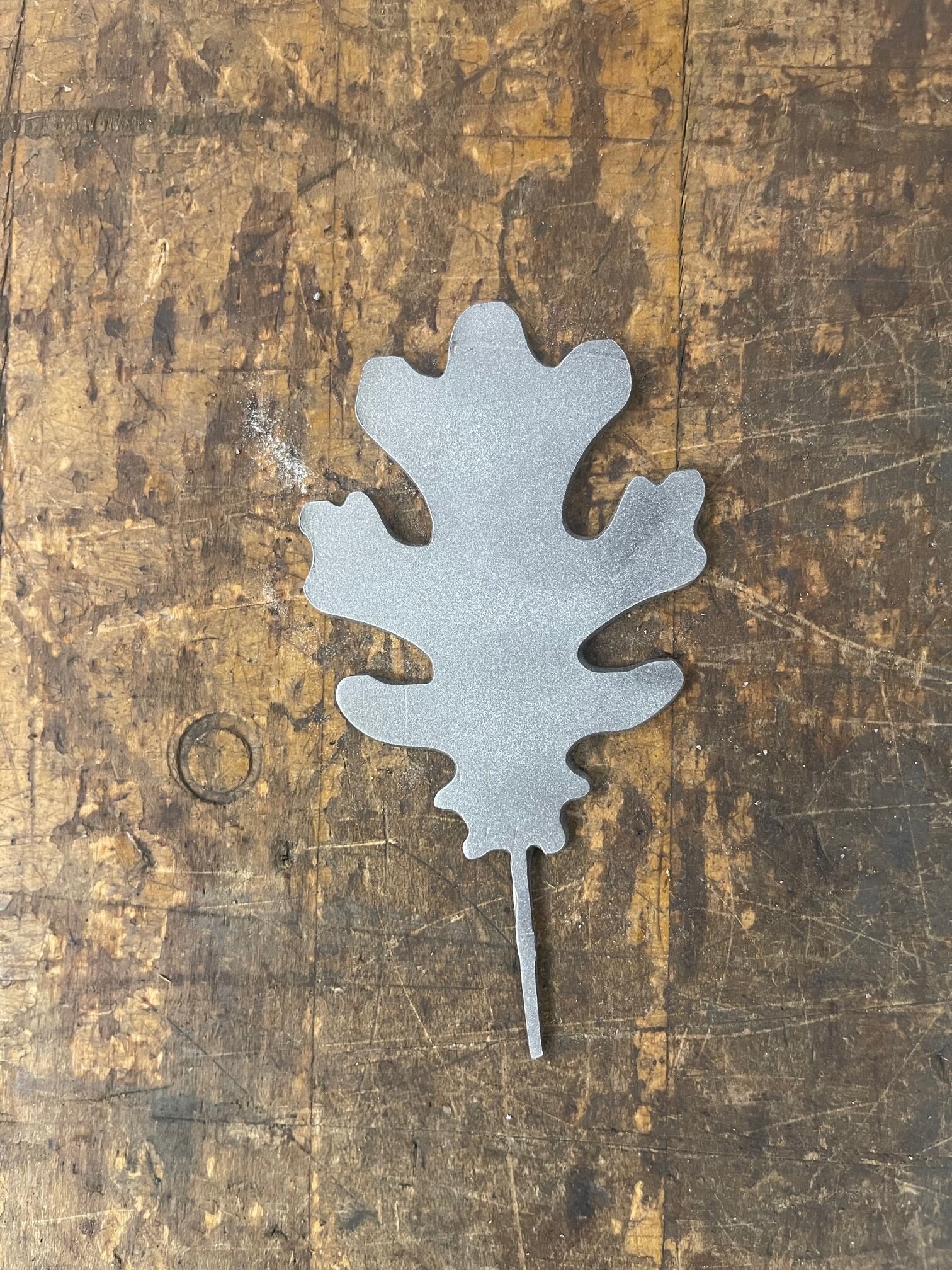 Metal Oak Leaf Blank for Crafting Welding Blacksmithing - Etsy