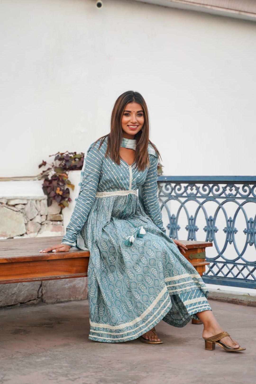 Amazing Outfit With a New Aliya Style Kurti Set. This is Three - Etsy