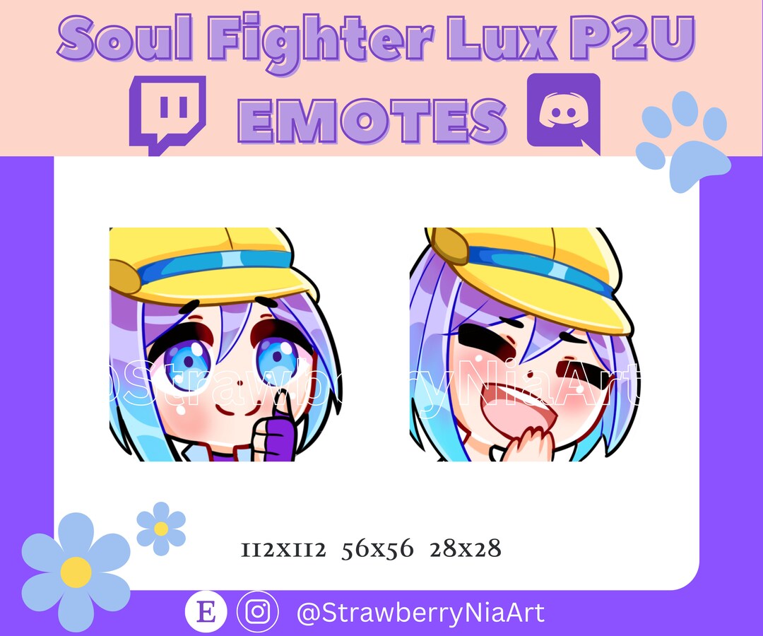 Lux Emote Pack/ League of Legends Emote Set/ Twitch Discord - Etsy