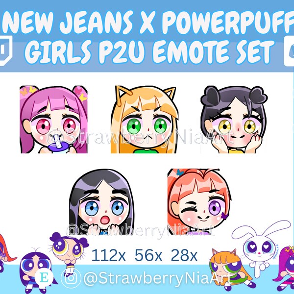 Powerpuff Girls Emotes - Etsy
