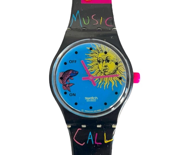 Vintage Swatch Musicall Europe in Concert SLB101 From 1993 Rare Still ...