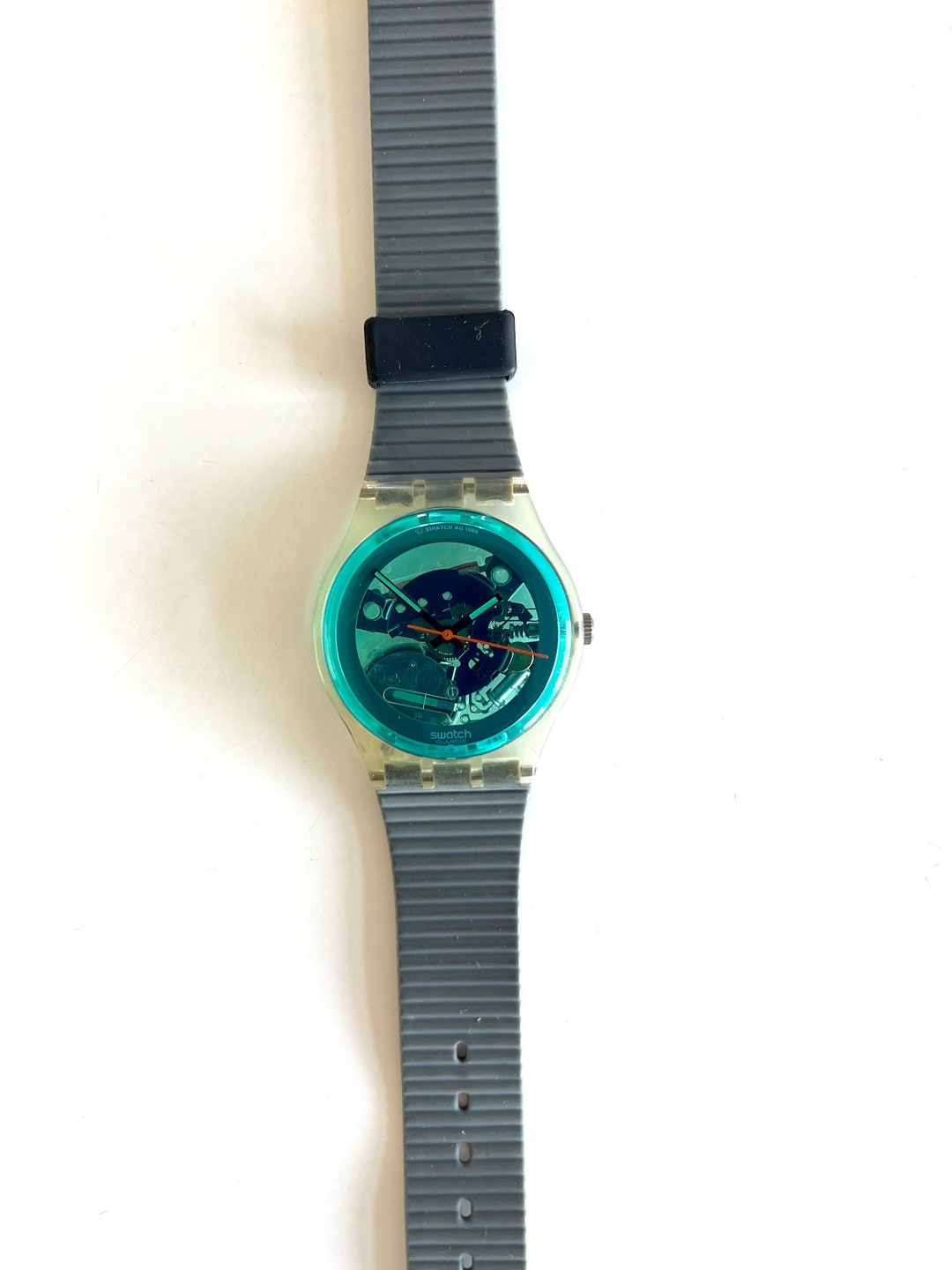 Rare Vintage Swatch Gent TURQUOISE BAY GK103 From 1987 - Etsy UK