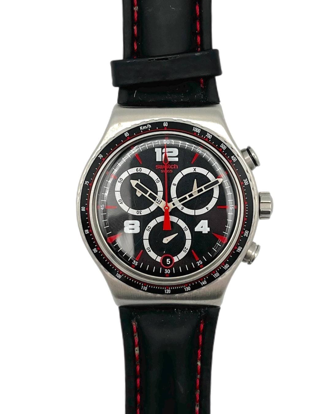 Swatch Irony New Chrono PUDONG YVS404 - as New - All Functions Working ...