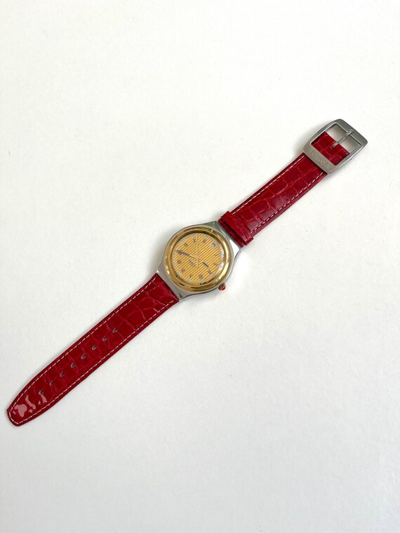 vintage 1994 Swatch Irony Big CROWNED HEAD YGS402 - u… - Gem