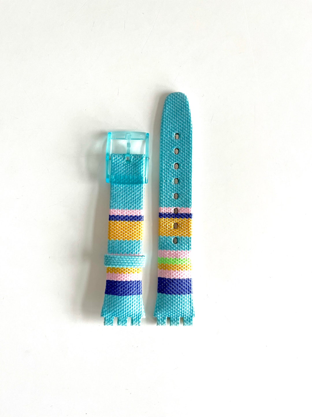 Swatch 17mm Replacement Band for Swatch Gent LINEAR LINEN GS126 New ...