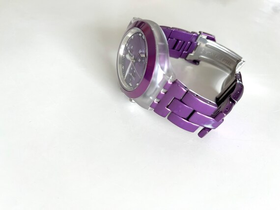 Swatch Irony Diaphane Chrono FULL BLOODED BLUEBERRY S… - Gem