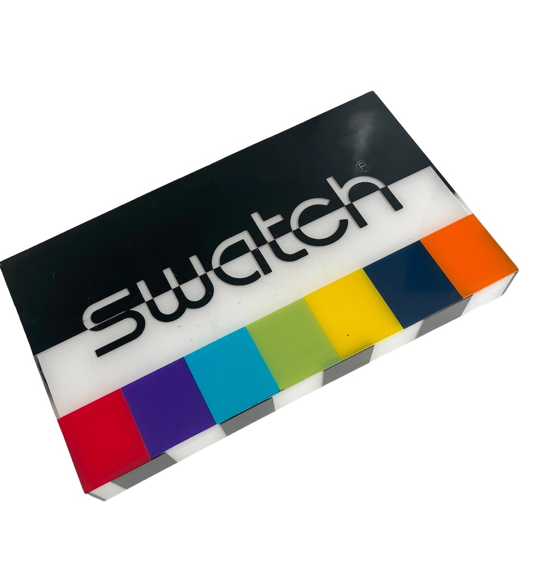 Original Swatch Color Codes Box to Store Two Swatch Gents and Your ...
