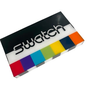 Original Swatch Color Codes Box to Store Two Swatch Gents and Your ...