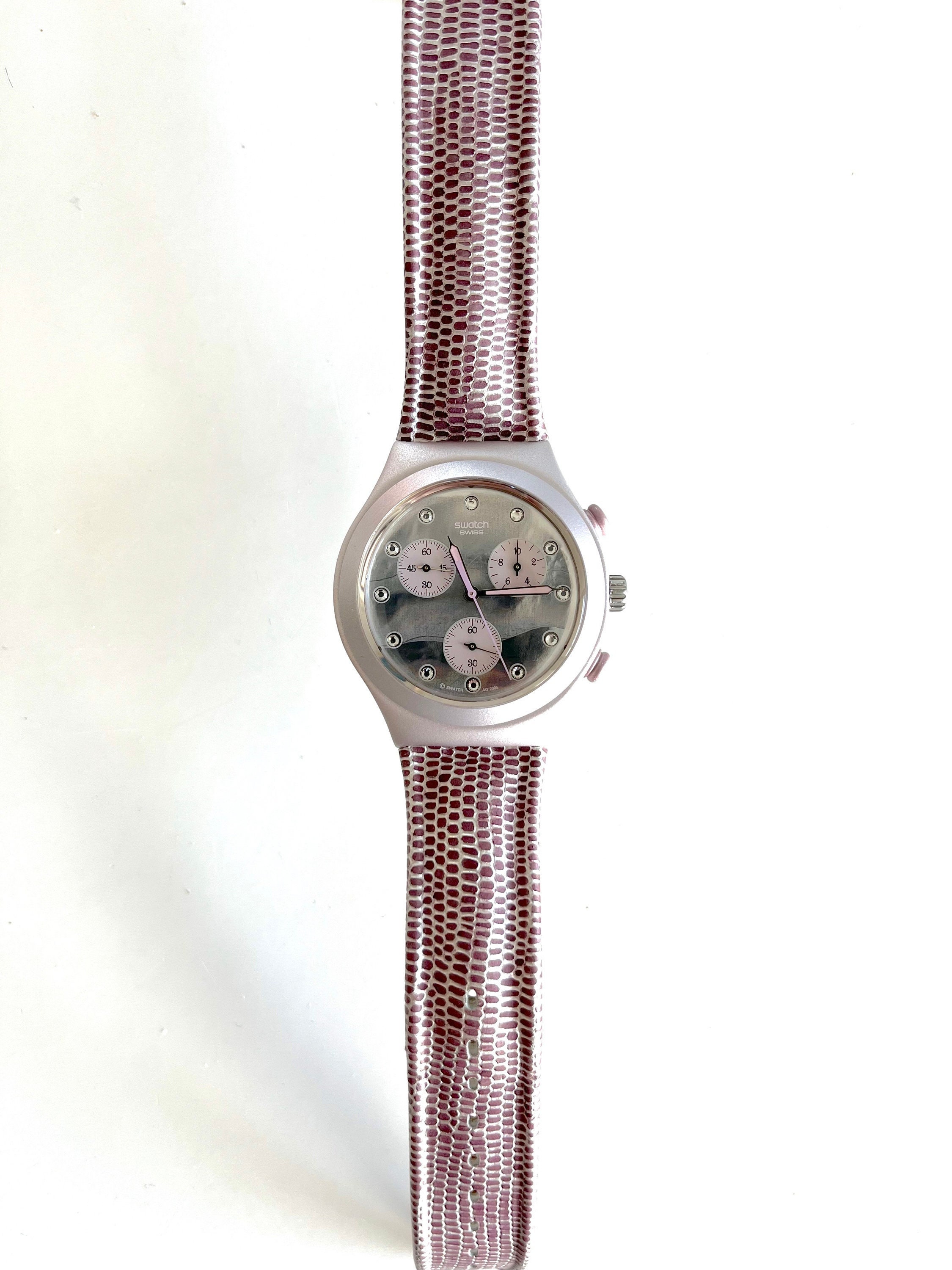 Très rare vintage Swatch Irony Chrono LADY SNAKE YCP1000 seule Swatch ...