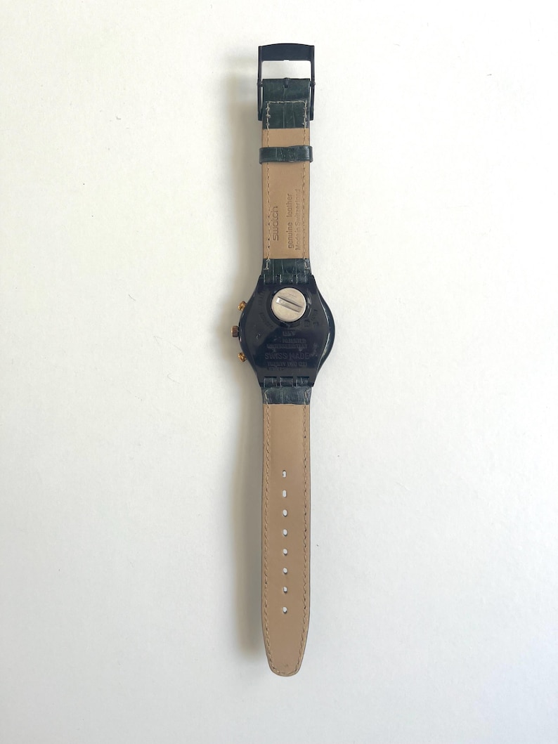 Vintage 1992 Swatch Vintage Chrono TIMELESS ZONE SCN104 - Mint and ...