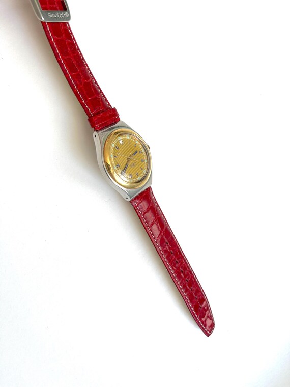 vintage 1994 Swatch Irony Big CROWNED HEAD YGS402 - u… - Gem