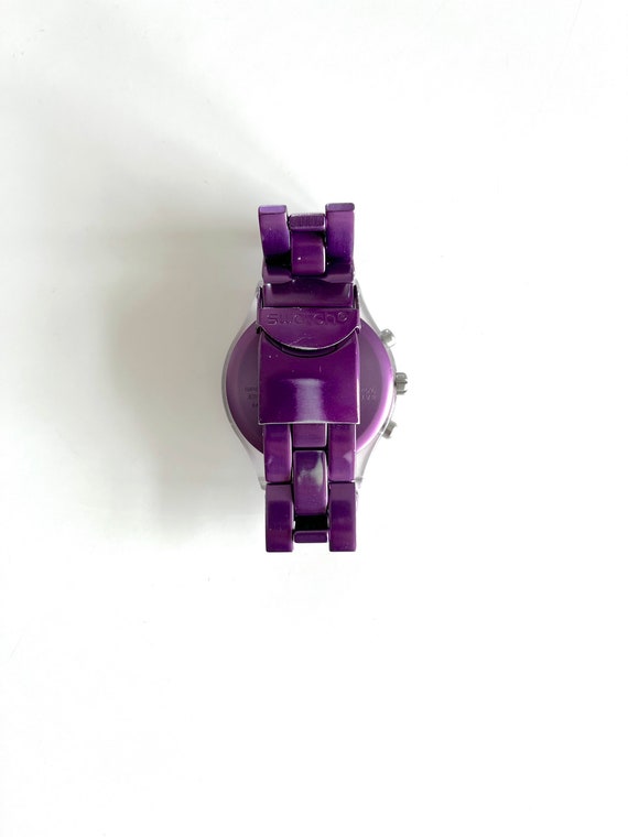 Swatch Irony Diaphane Chrono FULL BLOODED BLUEBERRY S… - Gem
