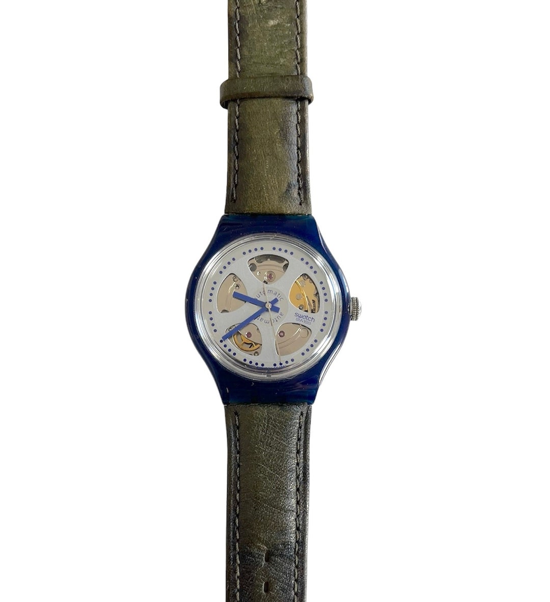 Vintage 1993 Swatch Automatic BARU SAN102 - Good Running Condition - 37mm - Original Packaging ...