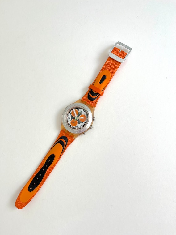 Swatch Irony Diaphane Chrono SPEED SPEAK SVCO4000 - s… - Gem