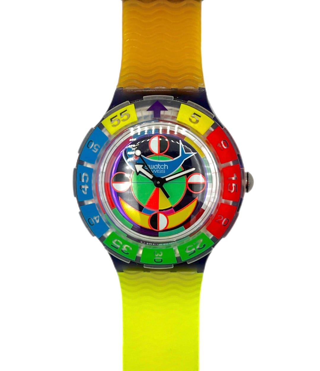 Swatch Scuba COLOR WHEEL SDV101 From 1994 - Perfect Condition - Running ...