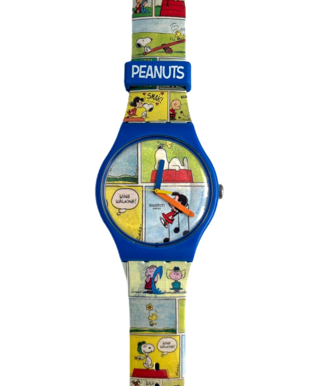 Swatch X Peanuts New Gent Special SMAK SO29Z108 Near Mint Preowned ...