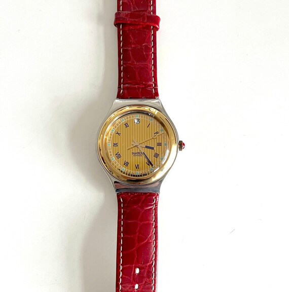 vintage Swatch Irony Big CROWNED HEAD YGS402 - good w… - Gem