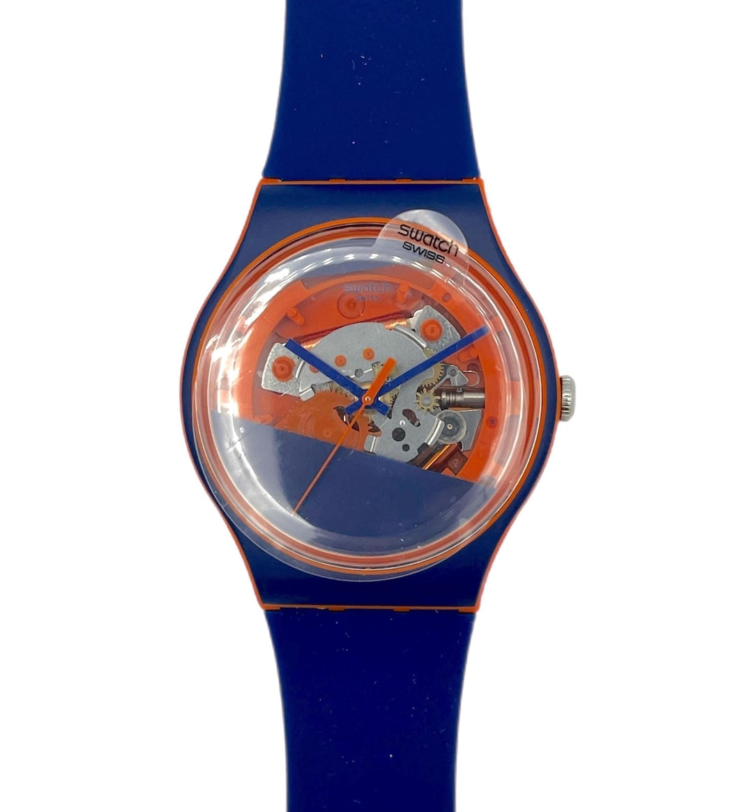 Swatch New Gent MYRTEL TECH SUOO102 - New in Box - 41mm - Etsy