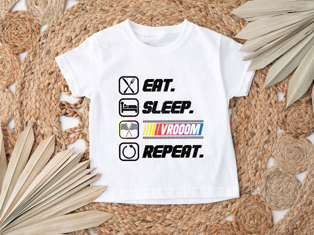 Eat Sleep Vroom Repeat, Nascar Fan Shirt, Racing Chase Elliot Shirt ...