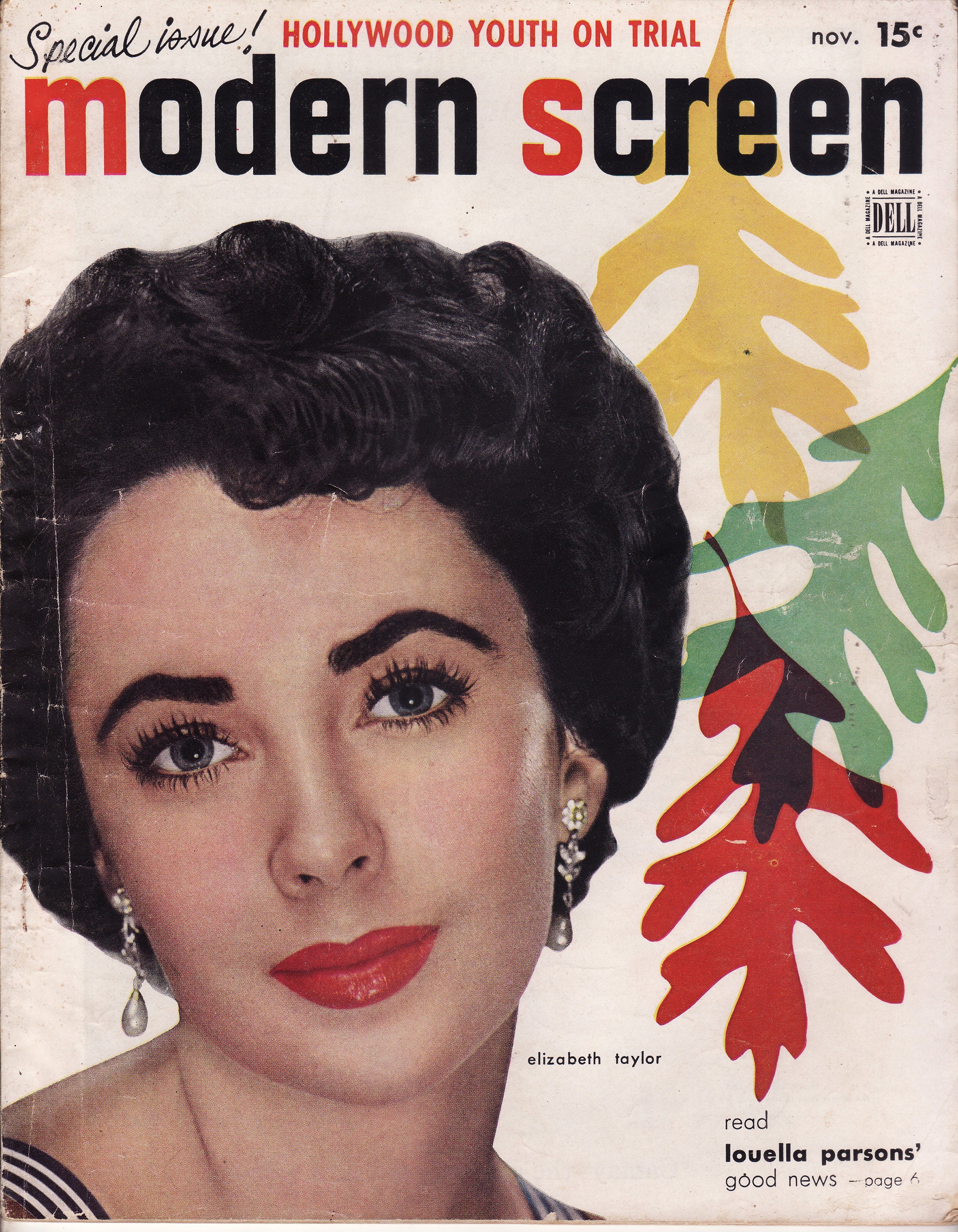 Elizabeth Taylor Vintage Movie Magazines 9 Magazines - Etsy