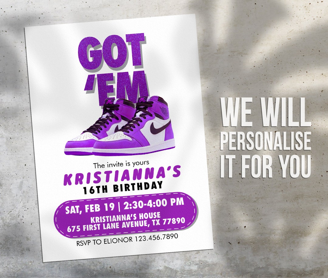 Personalized Printable Girl Birthday Invitation Birthday - Etsy