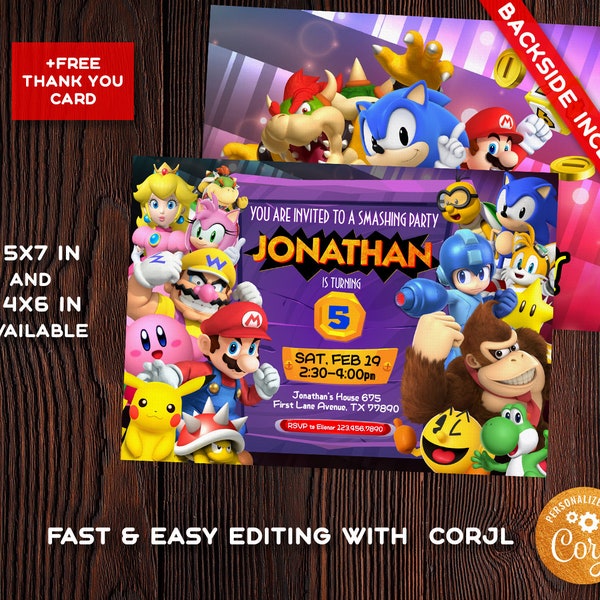 Super Smash Bro - Etsy