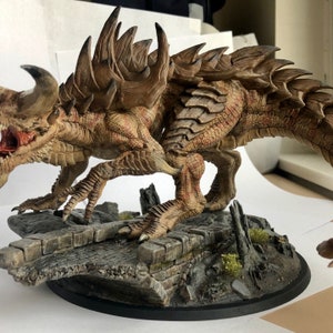Monstrosity: Tarrasque Dnd MCDM Pathfinder Starfinder RPG TTRPG Dino ...