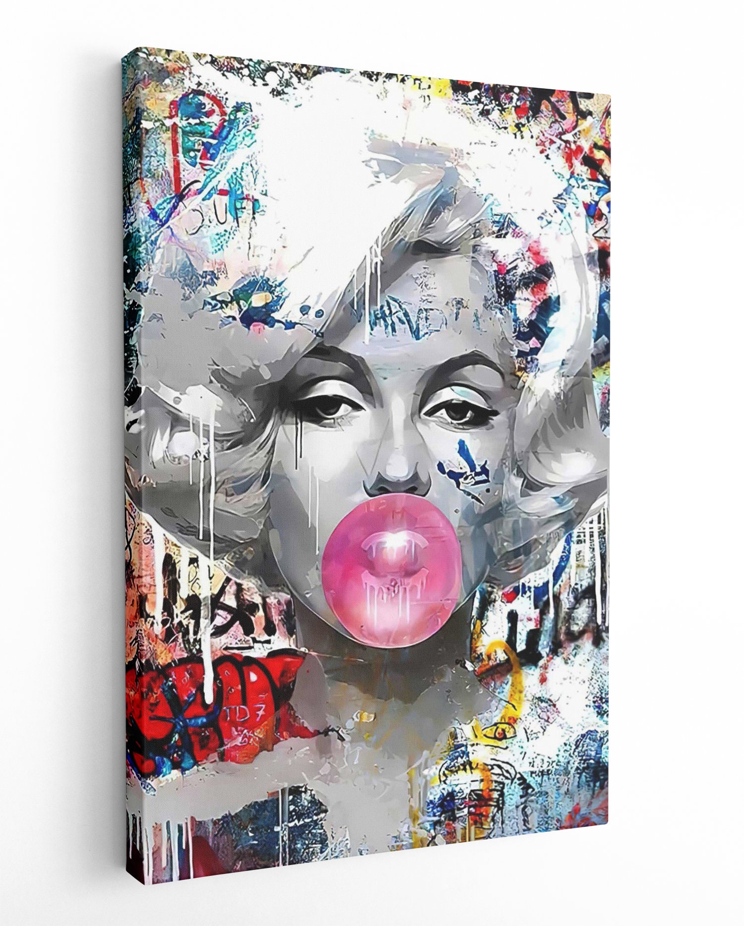 Set of 3 Designer Paintings Modern Paintings Print on Canvas Pop Art ...