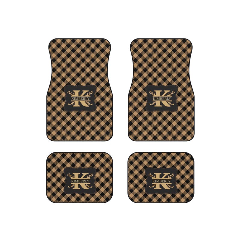Monogrammed Car Mat - Etsy