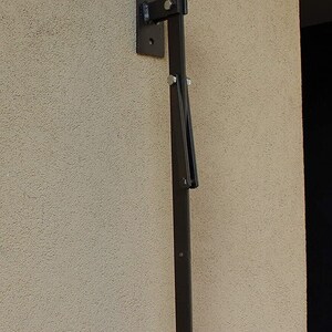 Folding Iron Wall Clothesline Brackets, Pair 20 Meters of Wire, 3 ...