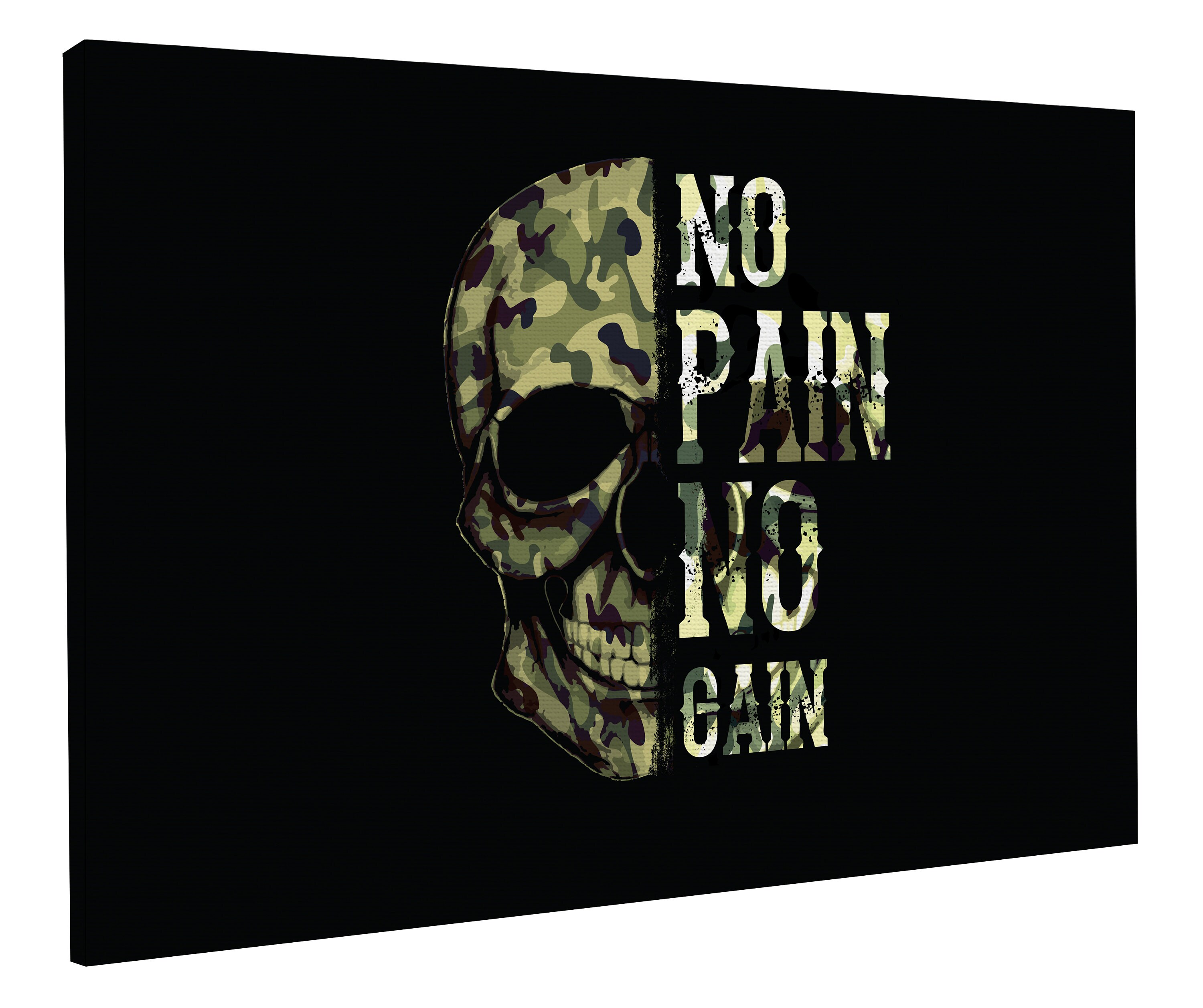 Paintings Prints on Canvas, No Pain No Gain, Bild Auf Leinwand ...
