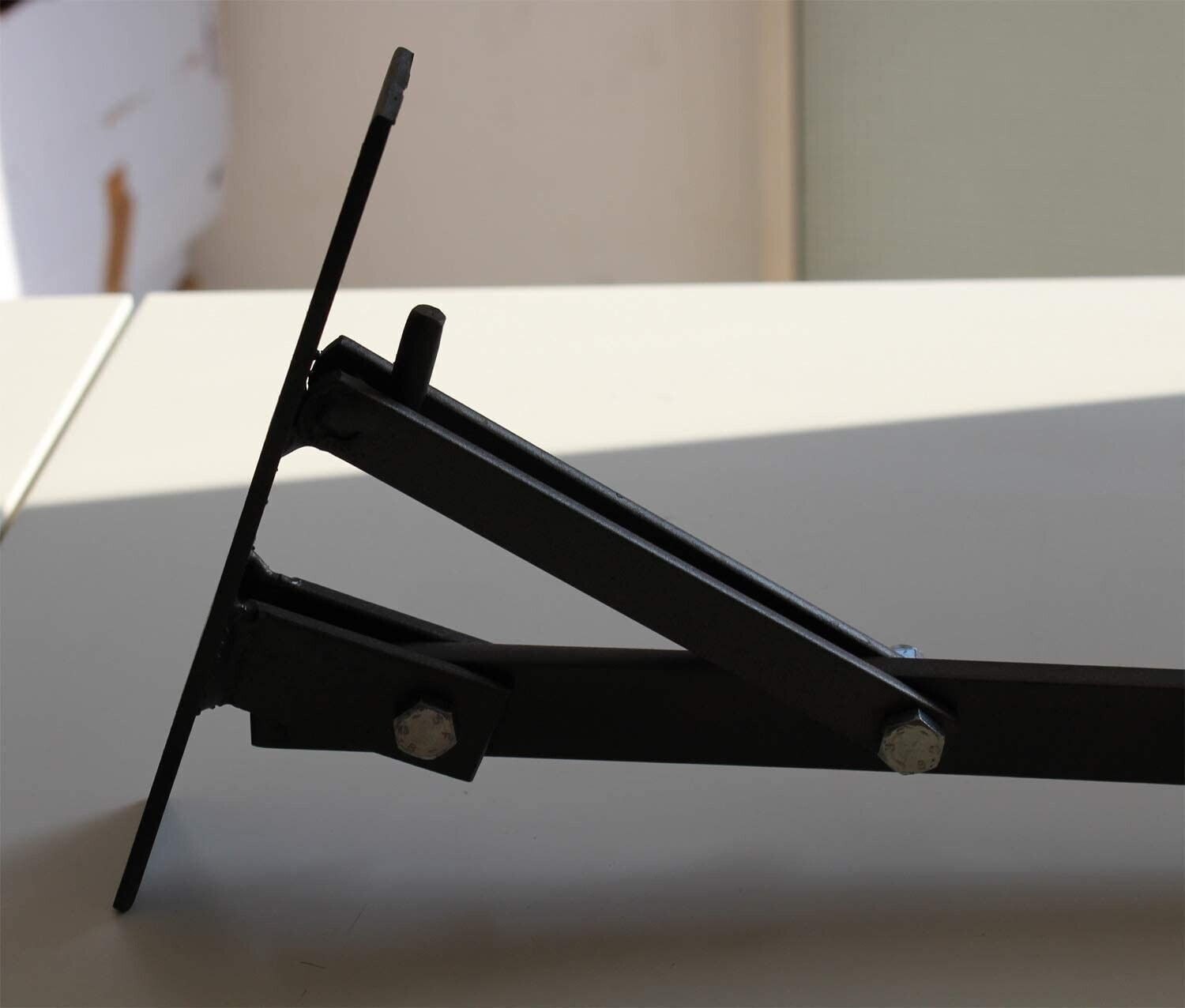 Folding Iron Wall Clothesline Brackets, Pair 20 Meters of Wire, 3 ...