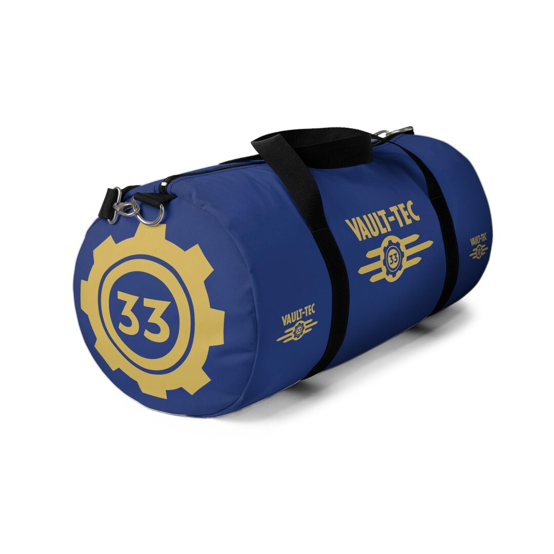 Vault Tec Fallout Inspired Bag Stylish Gym, Travel & Weekend Gear ...