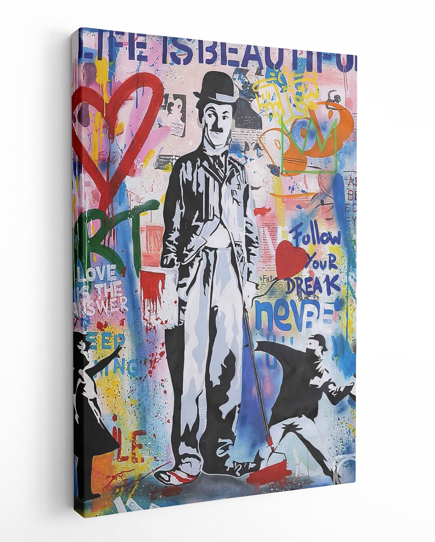 Set of 3 Designer Paintings Modern Paintings Print on Canvas Pop Art ...