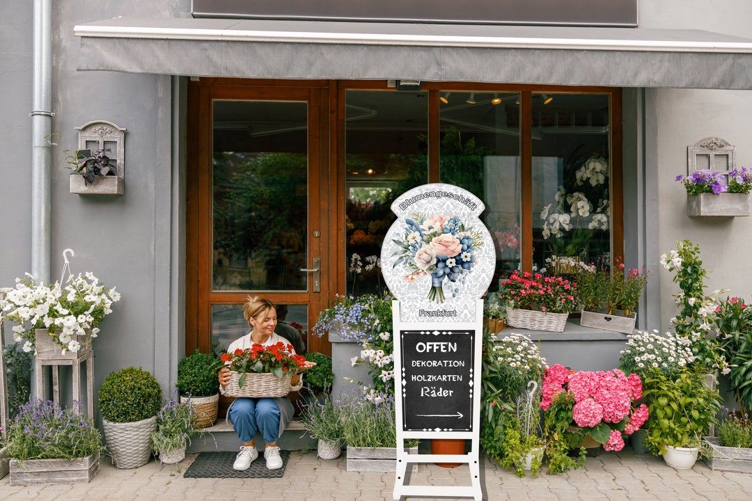 Double-sided Sign Advertising Sign Blackboard Type Easel for ...