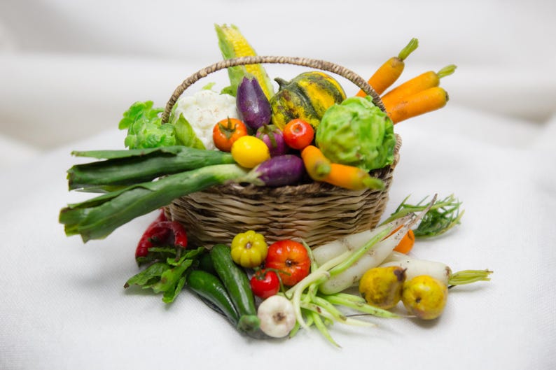 Miniature Vegetables - Etsy