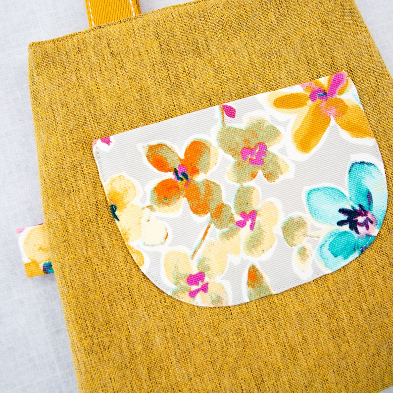 Mini Tote Bag poppy Sewing Pattern in English - Etsy