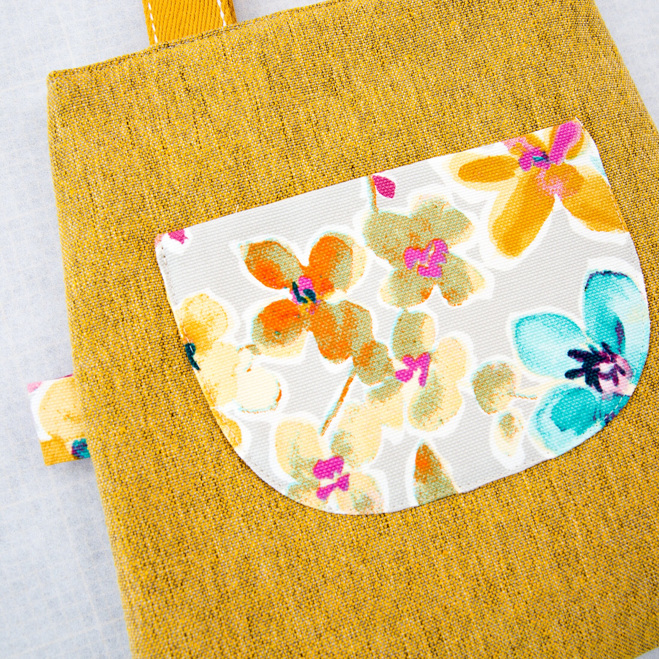 Mini Tote Bag poppy Sewing Pattern in English - Etsy